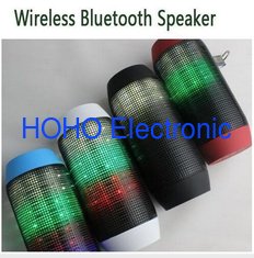 China Mini Wireless Bluetooth Pulse Speaker Support NFC Subwoofer Colorful 360 LED lights U-disk supplier