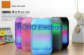 China MY530BT mini Wireless Bluetooth Mini subwoofer HIFI speaker with LED light USB TF Card supplier