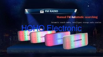 China V316 JHW-V316 magic LED light bluetooth speaker with FM TF card audio music loudspeaker supplier