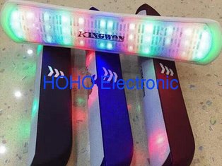 China JHW-V319 Led Flash Lighting Subwoofer Portable Wireless Bluetooth Speaker Bulit-in Mic supplier
