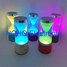 China 2015 BT-18 MUSIC bluetooth Hourglass Speaker with magic LED lights TF Card Remote Control supplier