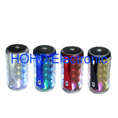 China Mini Portable Wireless Bluetooth Speaker T-2096A With FM radio mic Handsfree Led lights supplier