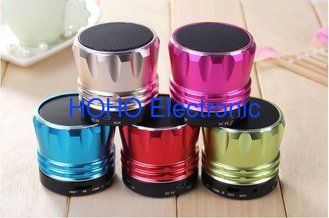 China S12 mini Wireless Bluetooth Speakers metal HiFi Super Bass Music Player Loudspeaker supplier