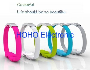 China wristband Micro usb magnet bracelet high speed charging cable for iphone 6 5s  s5 supplier