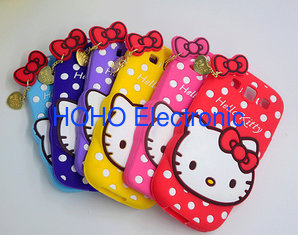 China lovely hello kitty silicon Case For iPhone 4 5s 6s plus  galaxy S6 S7 NOTE 3 5 supplier