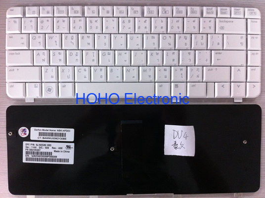 Us TI Laptop Keyboard HP DV4-1000 1200 DV4 supplier
