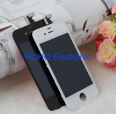Iphone 4 4S complete full Assembly LCD Touch Screen with Digitizer frame supplier