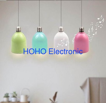 BT-3 LED lamp bluetooth speaker Subwoofers speaker Adjustable brightness E27 Mini speaker supplier