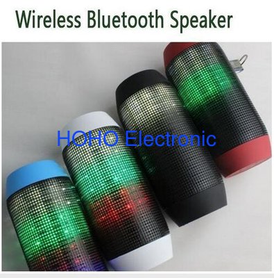 Mini Wireless Bluetooth Pulse Speaker Support NFC Subwoofer Colorful 360 LED lights U-disk supplier