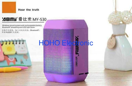 MY530BT mini Wireless Bluetooth Mini subwoofer HIFI speaker with LED light USB TF Card supplier