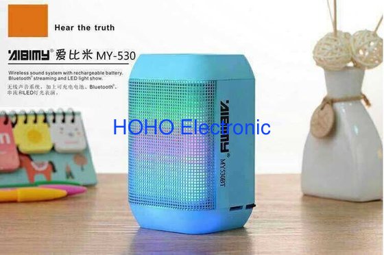 MY530BT mini Wireless Bluetooth Mini subwoofer HIFI speaker with LED light USB TF Card supplier