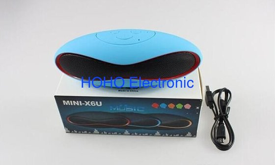 Mini-X6U X6 Rugby Football Stereo Speaker Subwoofers Mini Speakers Portable Soccer supplier