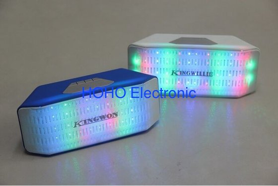 V316 JHW-V316 magic LED light bluetooth speaker with FM TF card audio music loudspeaker supplier