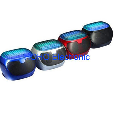 Q98 LED wireless bluetooth speaker with FM AUX TF card slot audio music mp3 player supplier