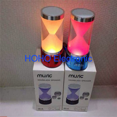 2015 BT-18 MUSIC bluetooth Hourglass Speaker with magic LED lights TF Card Remote Control supplier