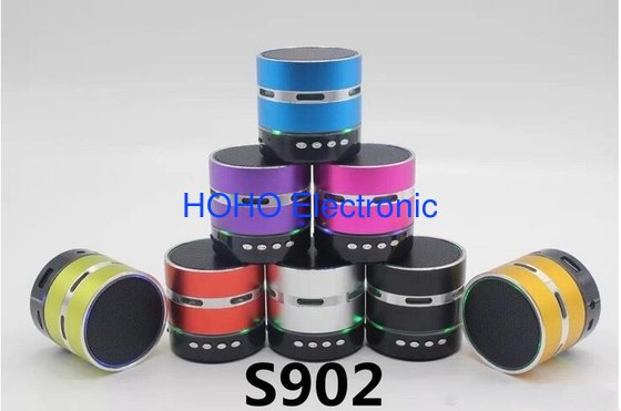 S901 S902 S903 S905 Stereo Wireless music Bluetooth metal speaker with LED lights supplier