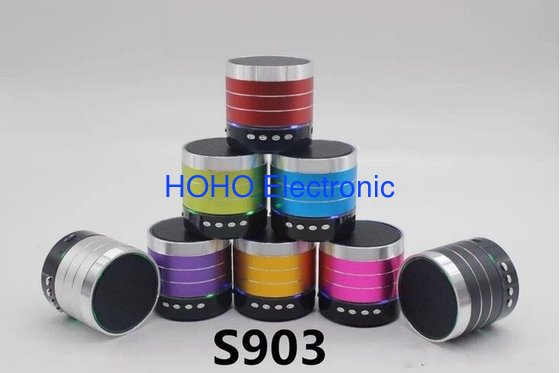 S901 S902 S903 S905 Stereo Wireless music Bluetooth metal speaker with LED lights supplier