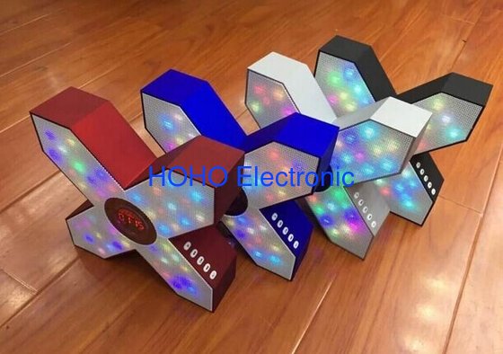 S1 X music phone stereo Speaker with LED colorful flashing lights 3D Sound Box pluse supplier