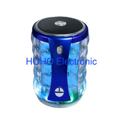 Mini Portable Wireless Bluetooth Speaker T-2096A With FM radio mic Handsfree Led lights supplier