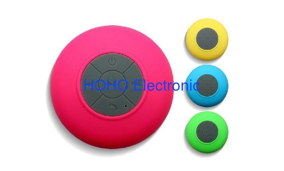 mini Shower Waterproof Speaker Car Mic Handsfree Music Mic Wireless Bluetooth 3.0 Speaker supplier