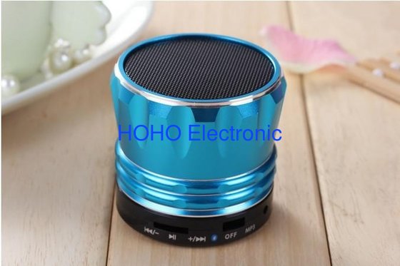 S12 mini Wireless Bluetooth Speakers metal HiFi Super Bass Music Player Loudspeaker supplier
