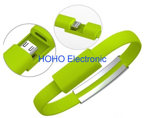 wristband Micro usb magnet bracelet high speed charging cable for iphone 6 5s  s5 supplier