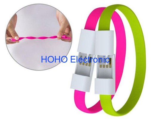 wristband Micro usb magnet bracelet high speed charging cable for iphone 6 5s  s5 supplier