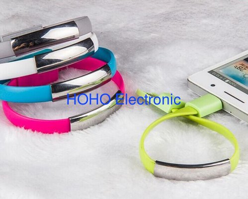 wristband Micro usb magnet bracelet high speed charging cable for iphone 6 5s  s5 supplier