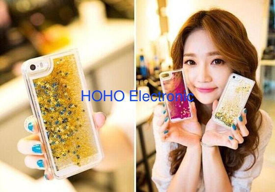 Glitter Star Quicksand Liquid PC Hard Case Shining Cover For iPhone 4 5 6 plus j5 j7 S7 supplier