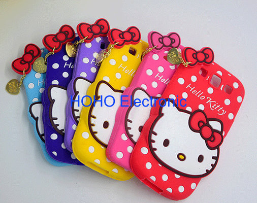 lovely hello kitty silicon Case For iPhone 4 5s 6s plus  galaxy S6 S7 NOTE 3 5 supplier