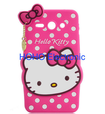 lovely hello kitty silicon Case For iPhone 4 5s 6s plus  galaxy S6 S7 NOTE 3 5 supplier