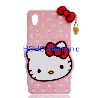 lovely hello kitty silicon Case For iPhone 4 5s 6s plus  galaxy S6 S7 NOTE 3 5 supplier