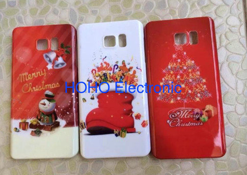 Christmas PC hard back Case Cover Santa Claus Cases For iphone 6 plus 5S 4S  Galaxy S5 S6 S7 Note 4 7 Christmas supplier