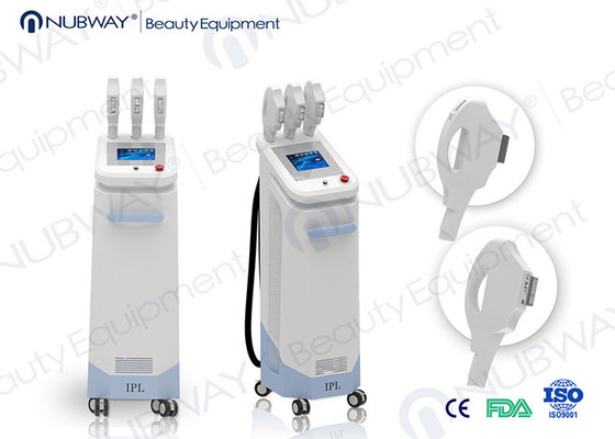 Chinese supplier 3 handles IPL hair removal skin rejuveantion  vascular treatment machine for spa and clinic use