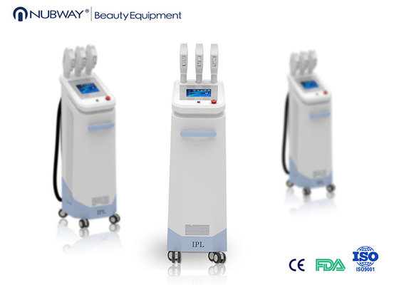 Chinese supplier 3 handles IPL hair removal skin rejuveantion  vascular treatment machine for spa and clinic use