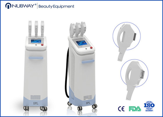 Chinese supplier 3 handles IPL hair removal skin rejuveantion  vascular treatment machine for spa and clinic use