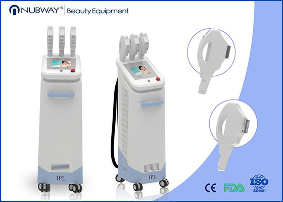Chinese supplier 3 handles IPL hair removal skin rejuveantion  vascular treatment machine for spa and clinic use