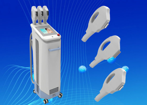 Chinese supplier 3 handles IPL hair removal skin rejuveantion  vascular treatment machine for spa and clinic use