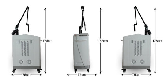 Q Switched ND YAG Laser Tattoo Removal Machine for Eliminate Coffee Spot