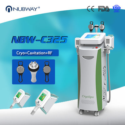 CE/FDA  Cryolipolysis fat freezing RF cavitation machine lowest  tempeature -15oC  for whole body treatment for spa use