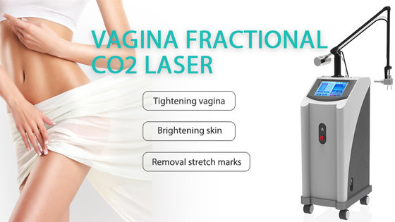 40W 10600nm Glass pipe Skin resurfacing Fractional CO2 Laser machine