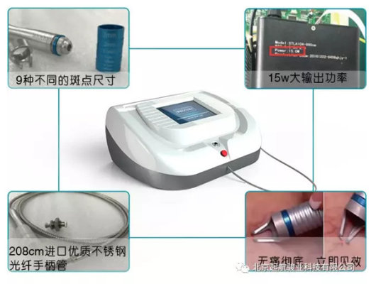 Painfree and Permanent  980nm laser  diode laser hair removal machine