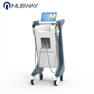 Factory price 2 handles acne, scar, wrinkle removal Fractional RF microneedling machine