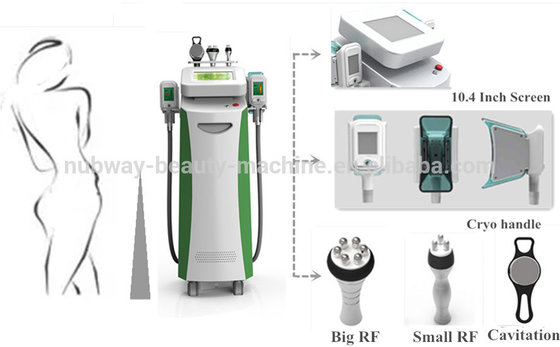 cryoliplysis cavitation and RF three in one body slimming cryolipolysis machine