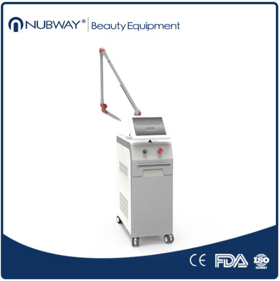 2016 hottest! ND Yag laser tattoo removal, skin rejuvenation salon beauty equipment with long pulse 1064 and 532nnm