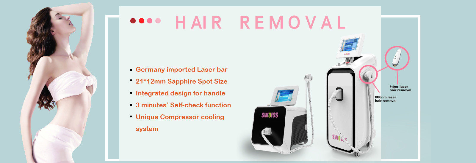 quality 808nm Laser Hair Removal Machine factory