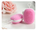Waterproof Silicone Facial Cleansing Brush Pink / White / Black 3 Speed Gear Pulse