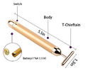 24 Golden Skin Firming Device High Frequency For T Shaping / Wrinkle Removal