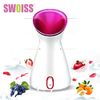 White / Pink Microcurrent Facial Machine Steam Releasing 6ml / Min CE Certification