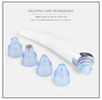 White Electric Facial Vacuum Machine 4 Beauty Heads CE Approval